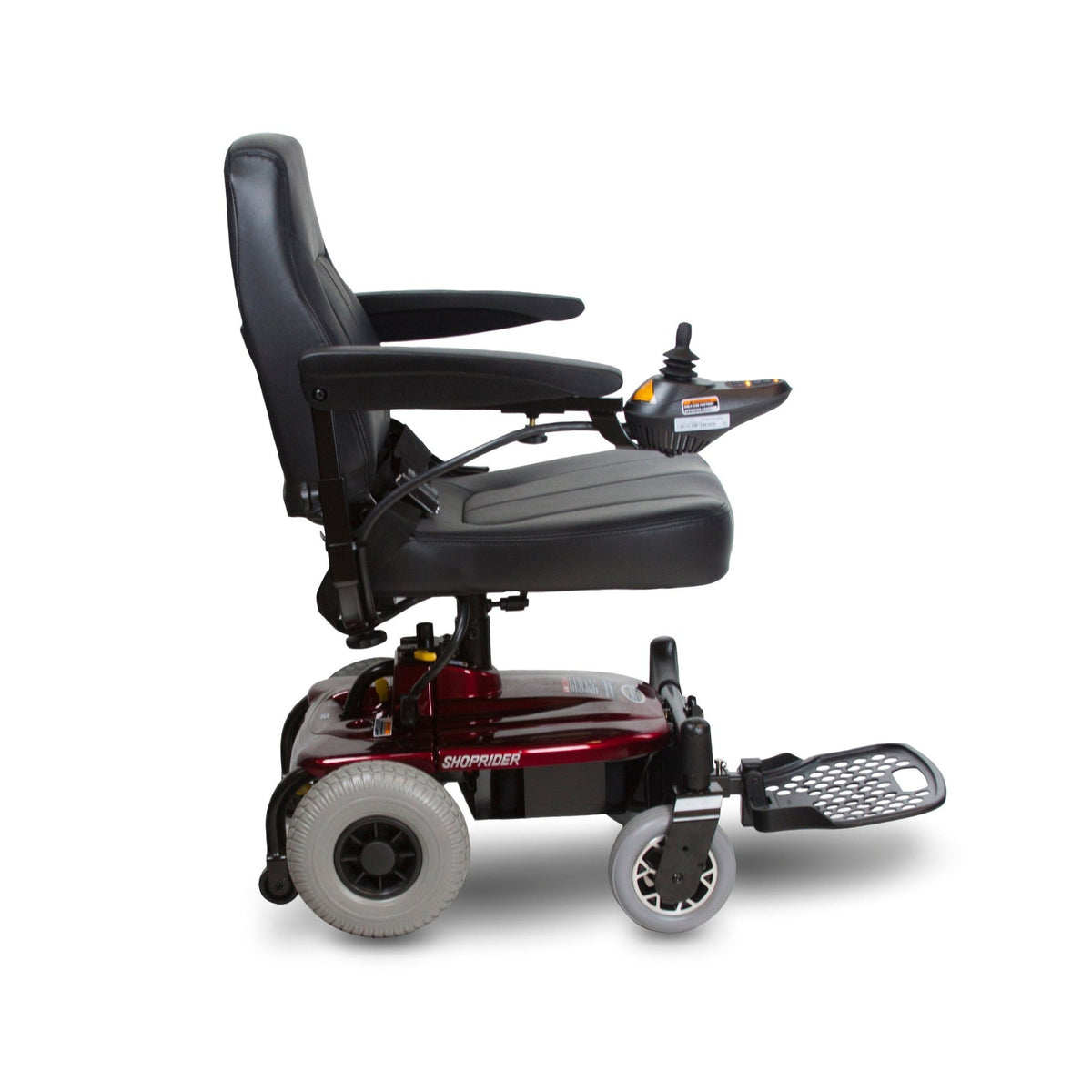 Shoprider Jimmie Lightweight Portable Power Chair with Captain Seat ...